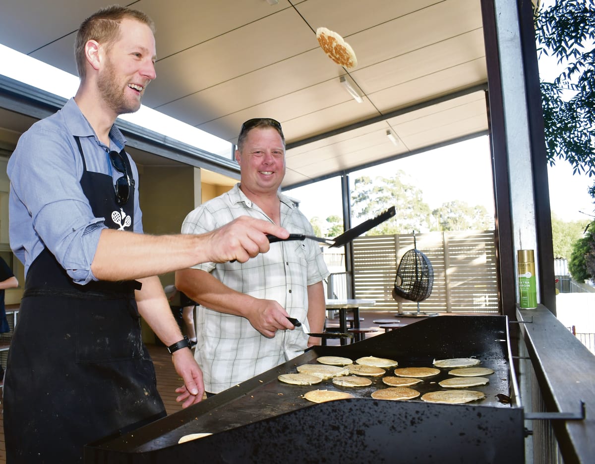 Good Shepherd flips out over Shrove