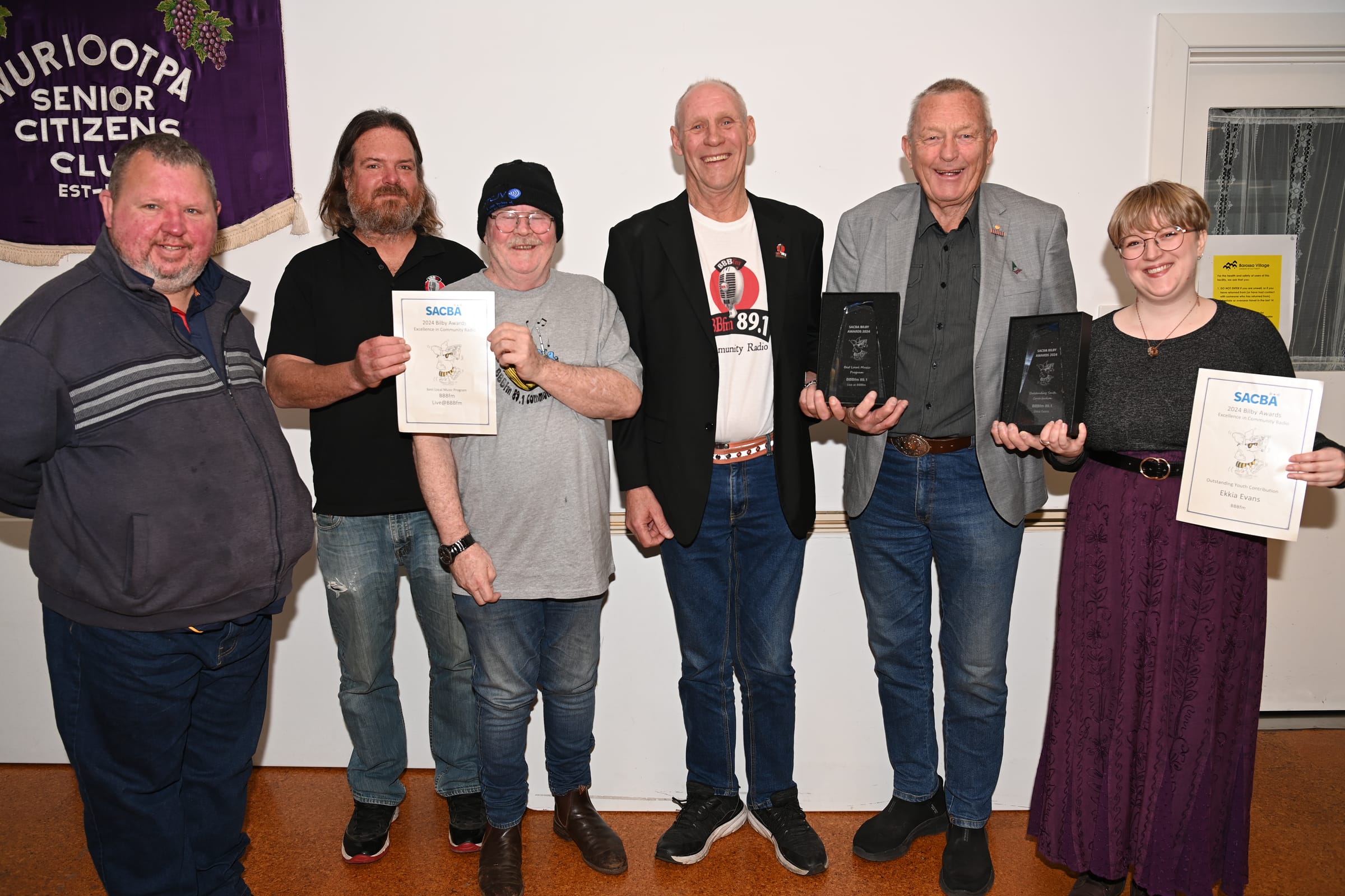 BBBfm volunteers are Bilby Award winners